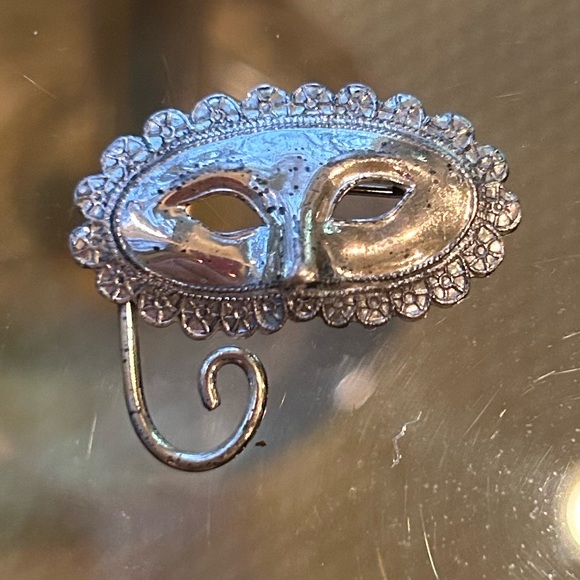 LANG | Jewelry | Lang Sterling Silver Mardi Gras Masquerade Opera Mask ...